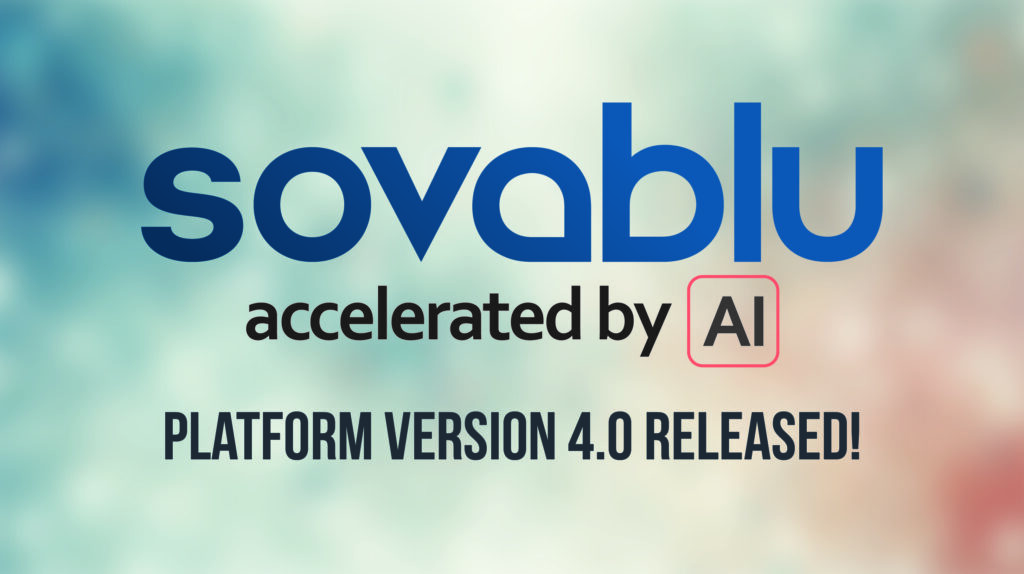 Sovablu - Platform Version 4.0 Released!